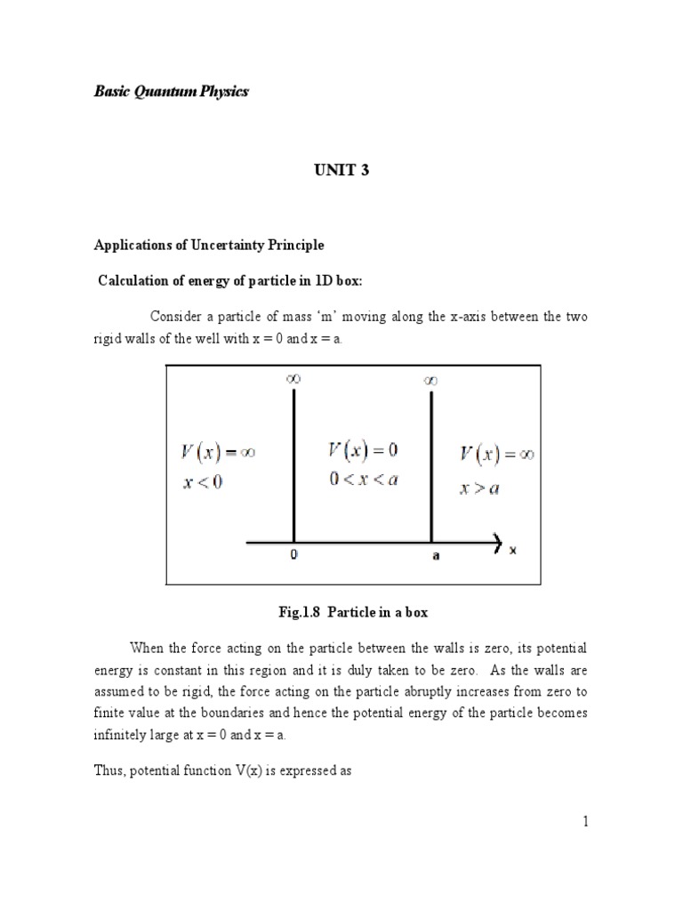 Unit 3 - MSC | PDF | Uncertainty Principle | Electrical Resistivity And Conductivity