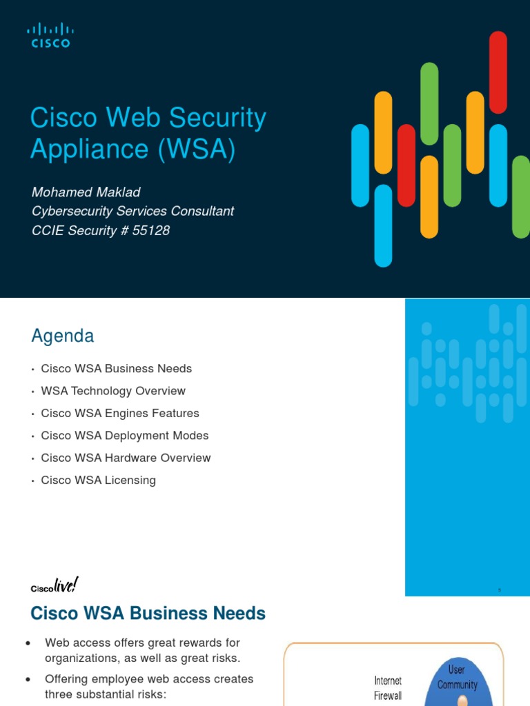 Cisco WSA | PDF | Proxy Server | World Wide Web Cisco WSA | PDF | Proxy Server | World Wide Web