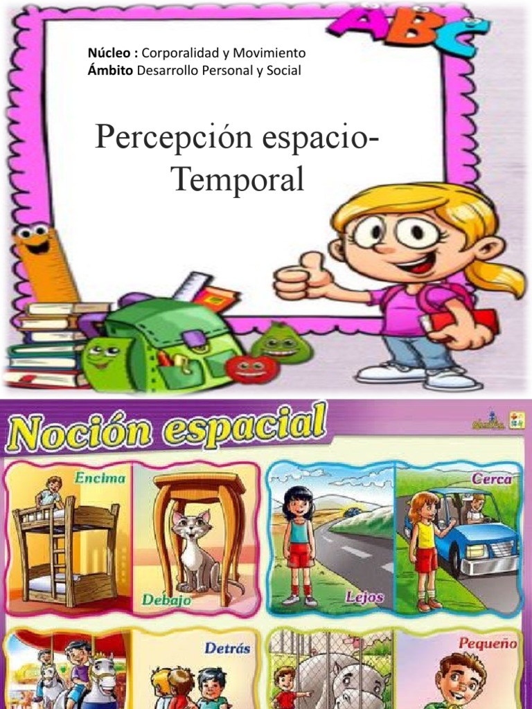 Percepcion Espacio - Temporal | PDF