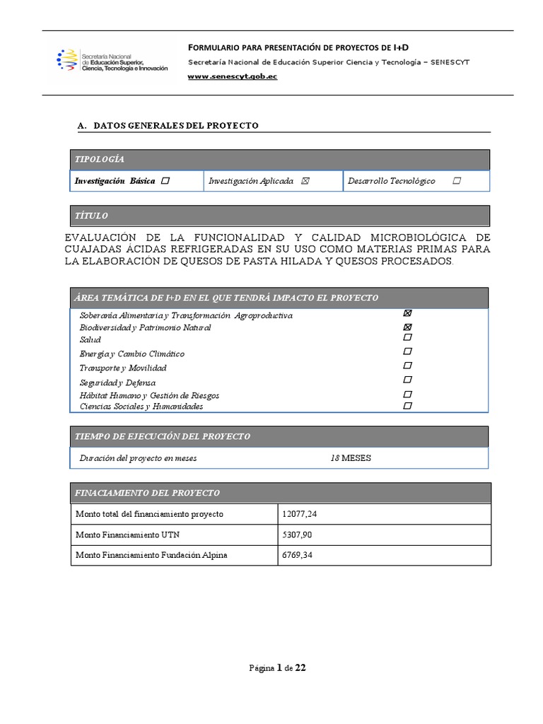 Cuaran Proyecto Cuajadas | PDF | Leche | Queso