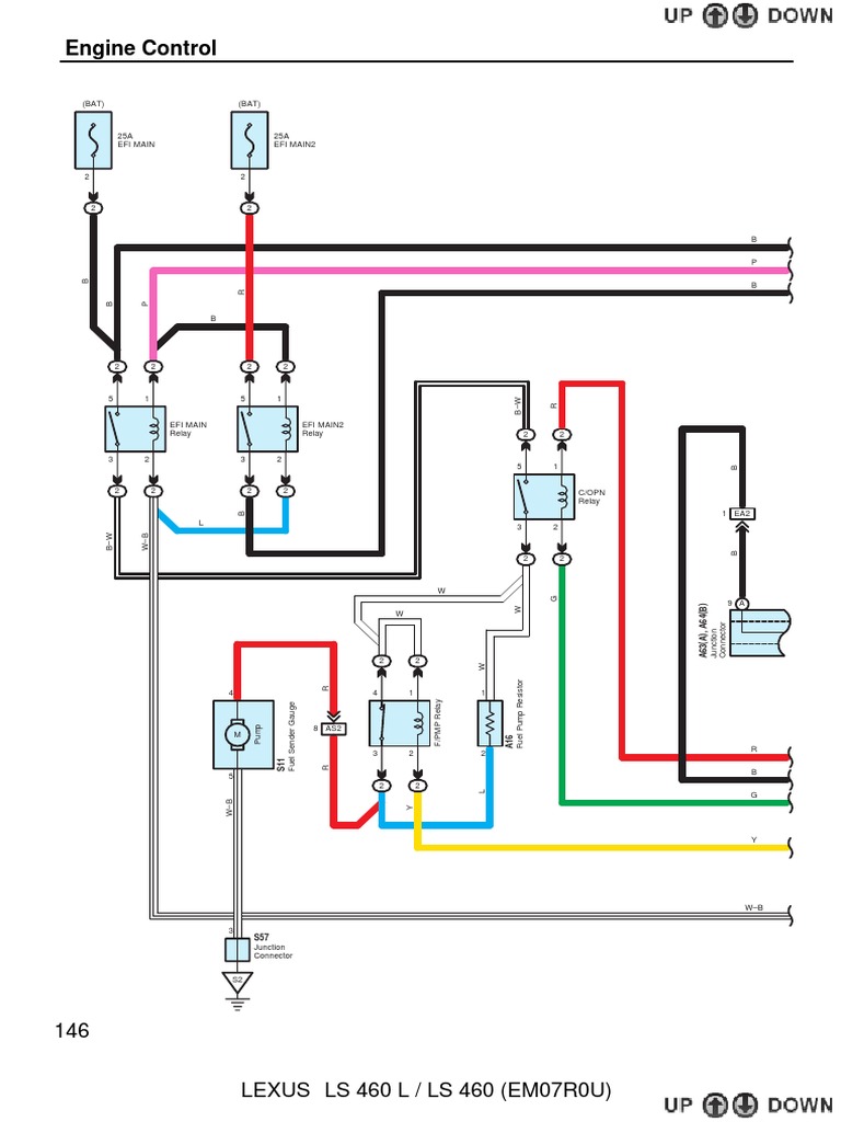 2007 Lexus LS 460 Fuse Box Diagram | PDF | Fuel Injection | Vehicle ...
