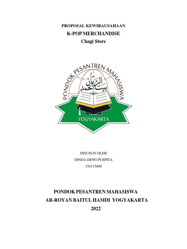 Proposal Dinda Dewi Puspita | PDF