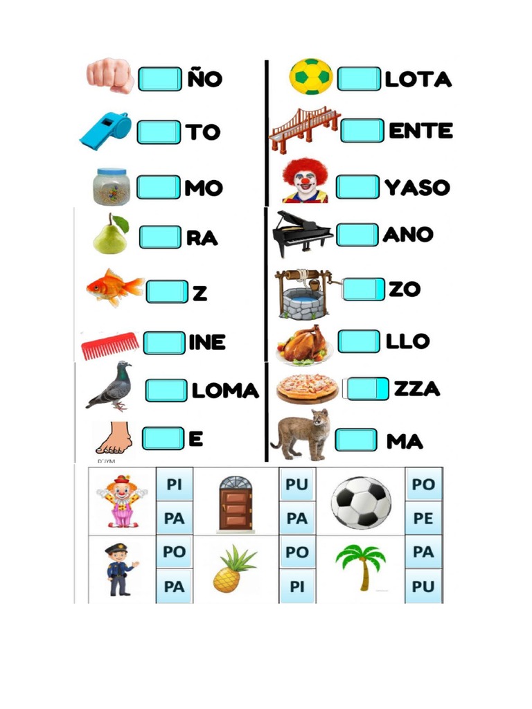 1° TAREA LETRA P | PDF