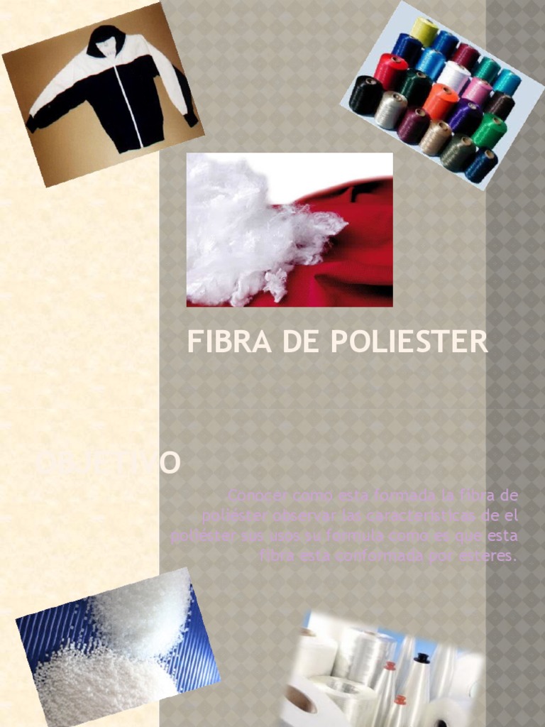 Expo Poliester | PDF | Fibra sintética | Materiales