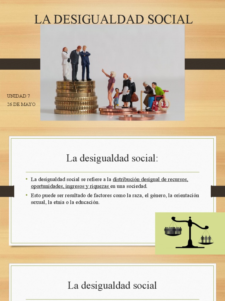 La Desigualdad Social | PDF | Desigualdad social | Discriminación y ...