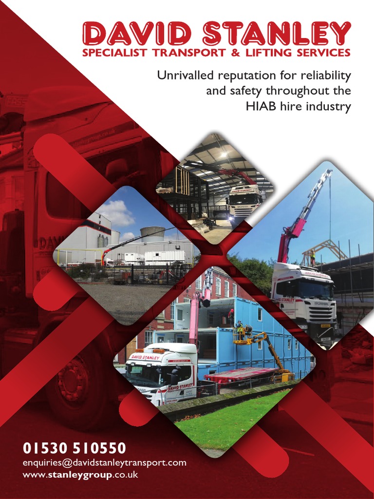 David-Stanley-A4-Brochure-19-DIGITAL | PDF | Crane (Machine) | Truck