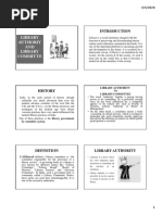 LIBRARY Committee | PDF | Libraries | Committee