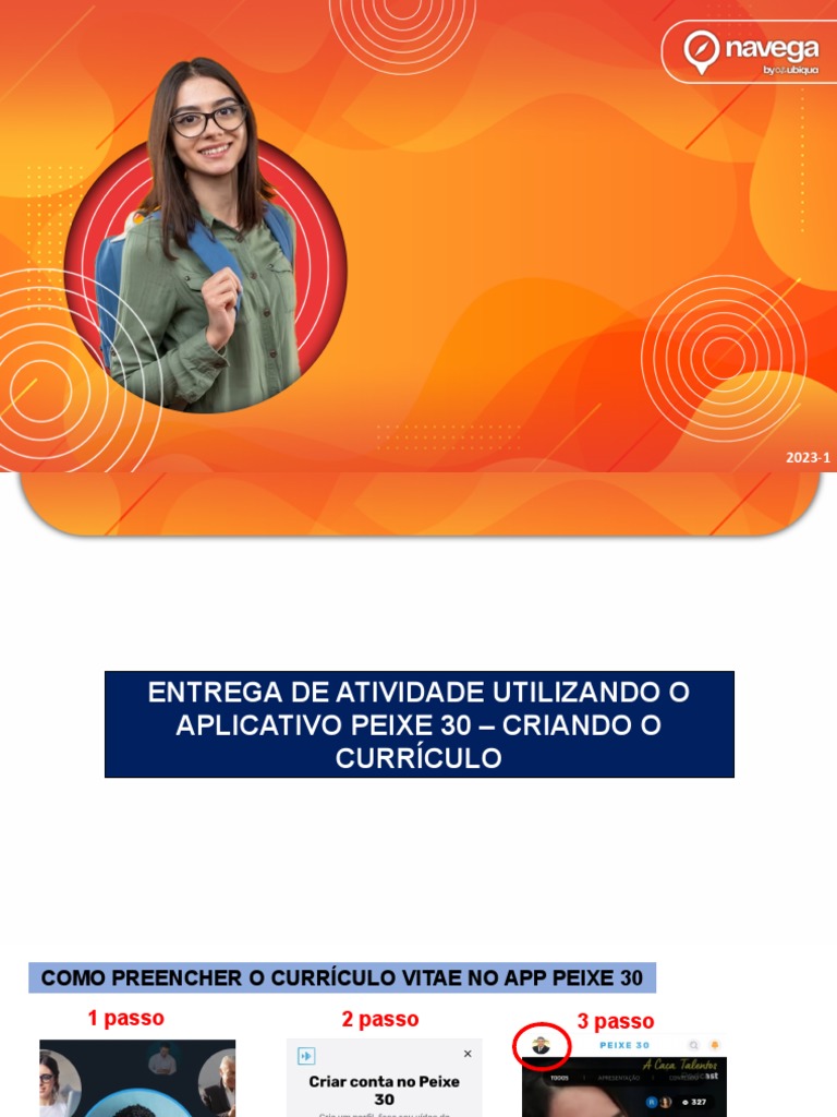 Passo A Passo CURRÍCULO PEIXE 30 - Prof Igor 17-03-2023 | PDF