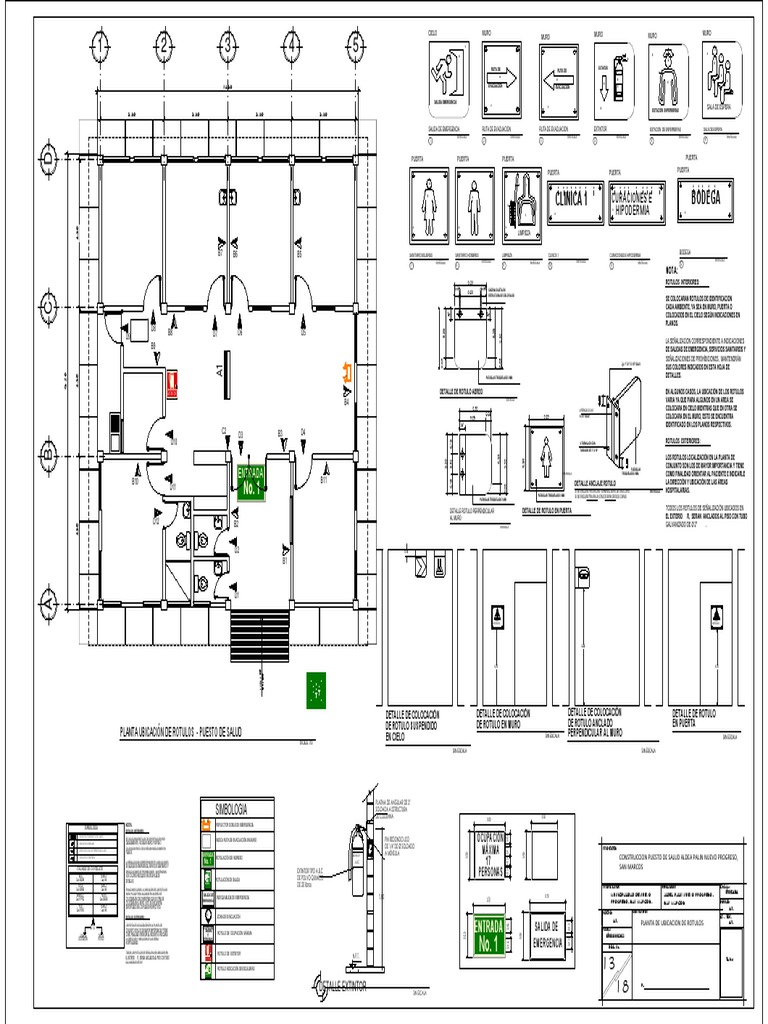 13 Planta Ubicacion de Rotulos | PDF | Ajedrez