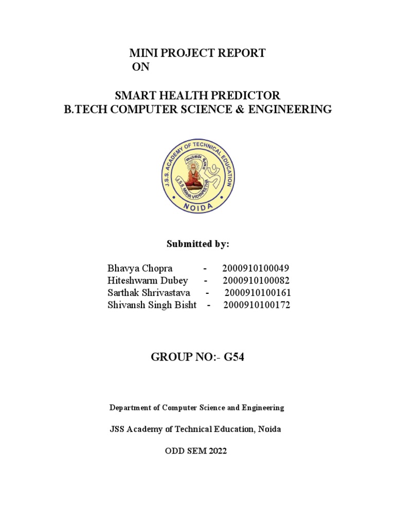 Mini Project Report | PDF | Microsoft Excel | Machine Learning