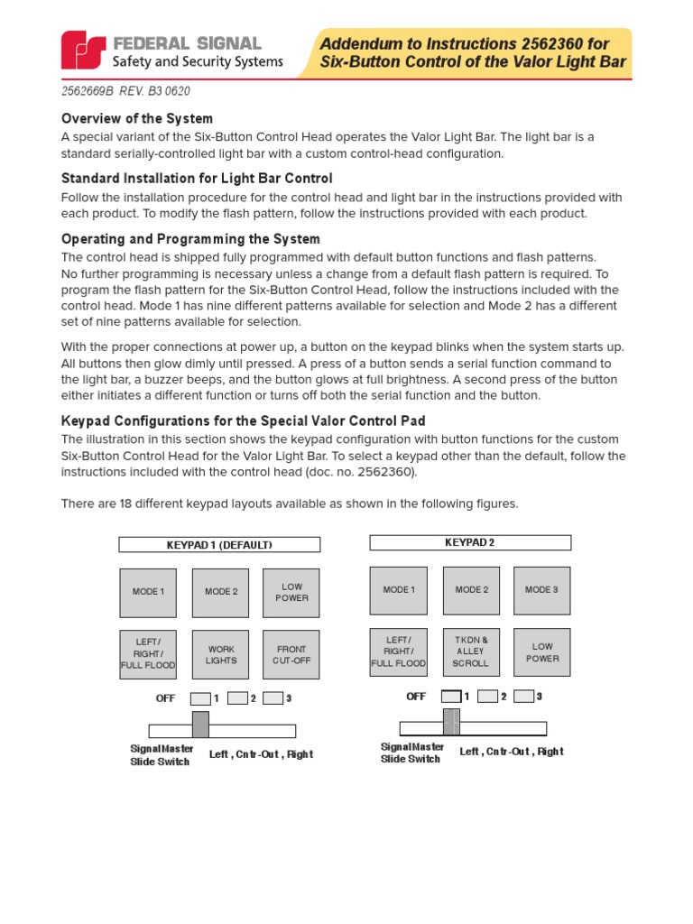 Diagrama de Fiação do Sistema Federal Signal Allegiant e Conexões ...