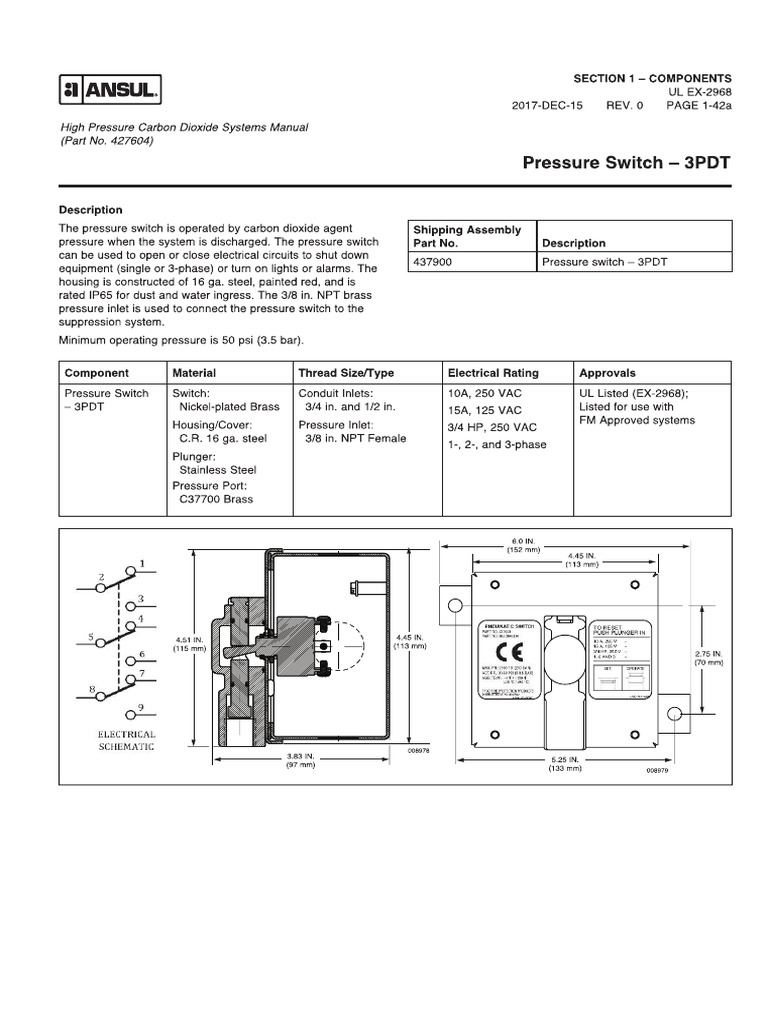 (437900) - Switch de Descarga | PDF
