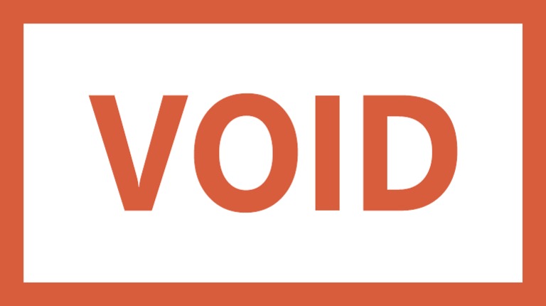 Void | PDF