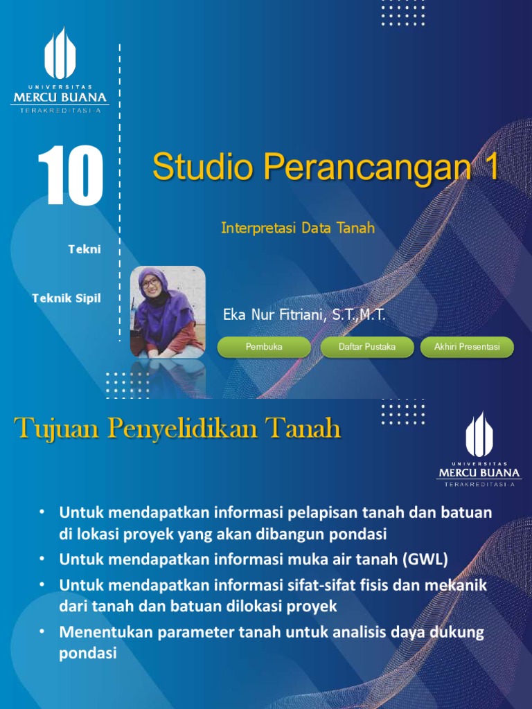 10 W39 - Studio Perancangan - Modul Pertemuan 10 - PPT | PDF