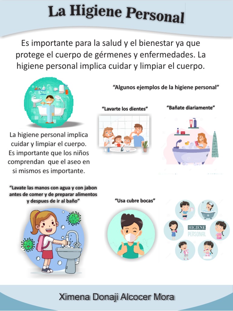 Ejemplos de Higiene Personal para Niños | PDF