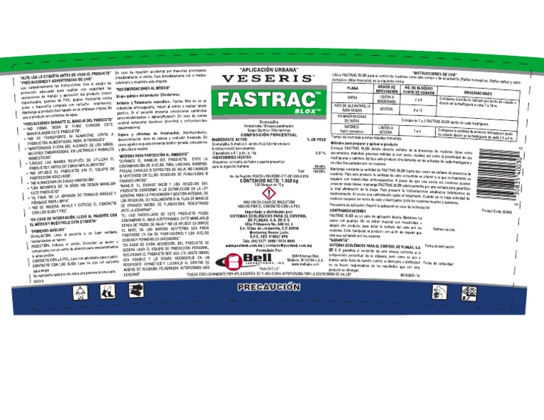 Etiqueta-FASTRAC BLOX | PDF