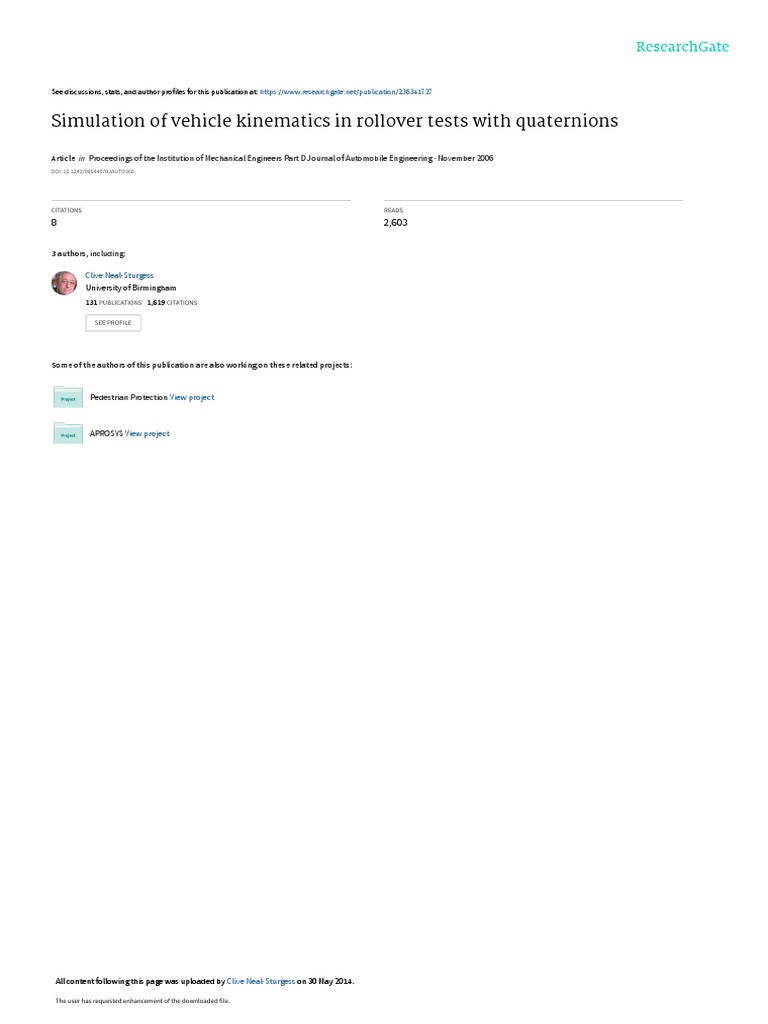 Roll Over Test | PDF | Inertial Navigation System | Acceleration