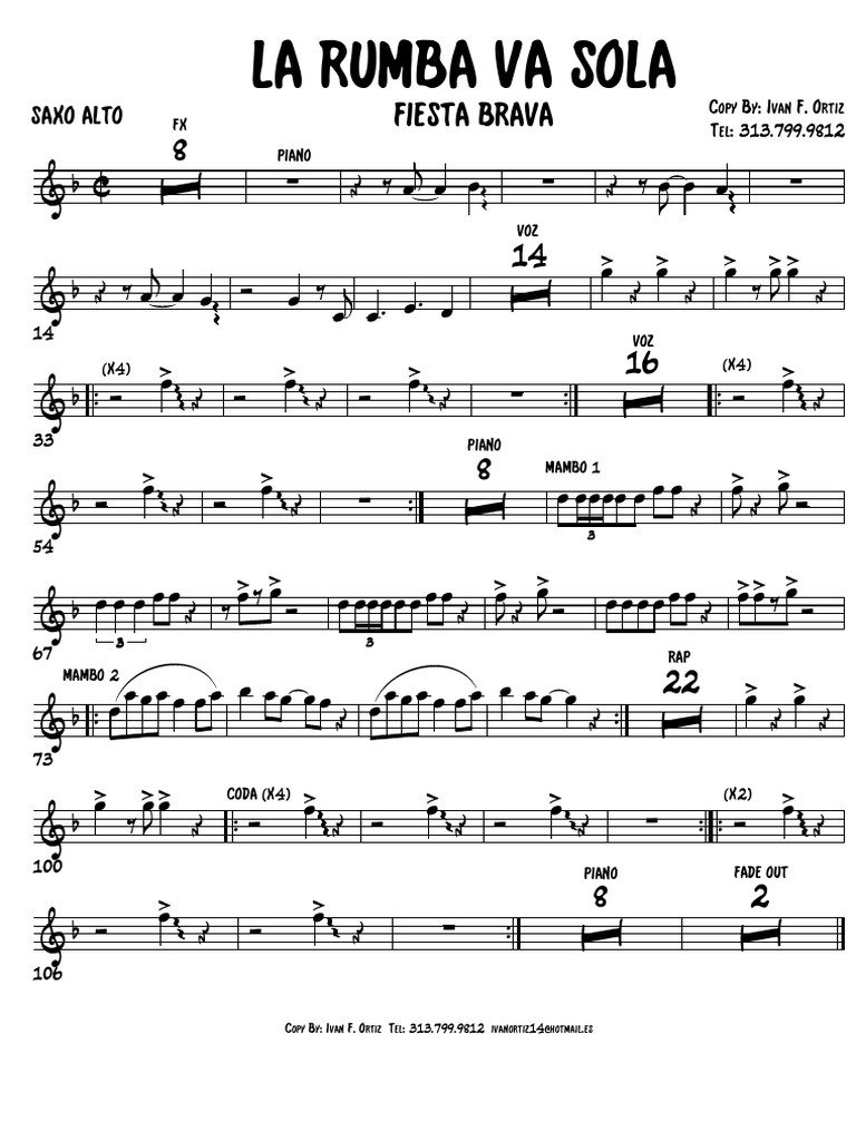 Saxo Alto | PDF