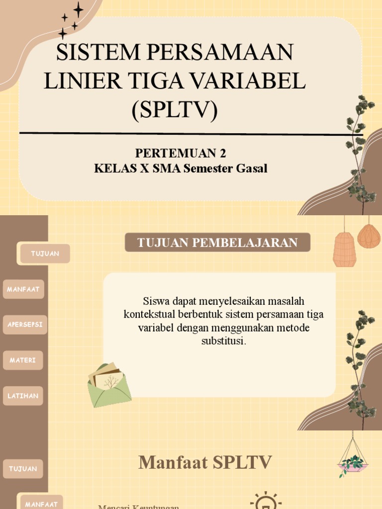 PPt Interaktif SPLTV | PDF