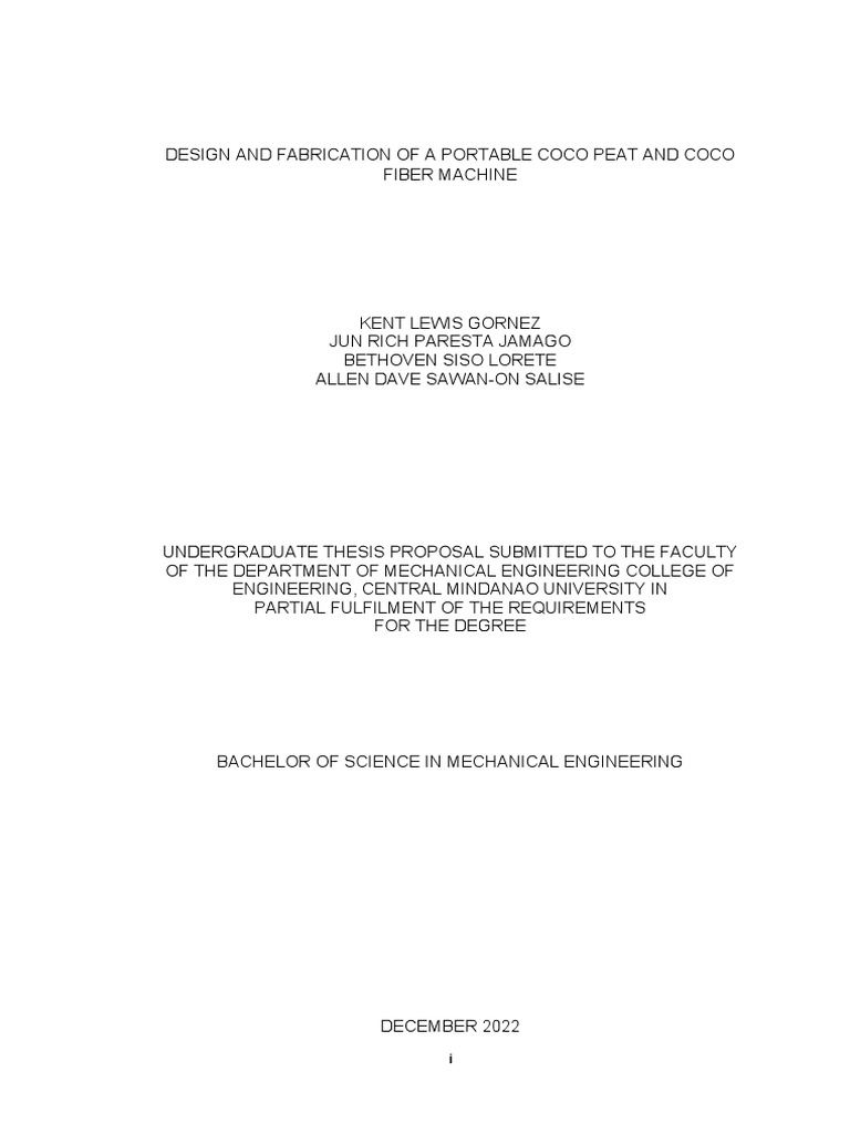 Coco Peat and Fiber Machine Design | PDF | Coconut | Belt (Mechanical)