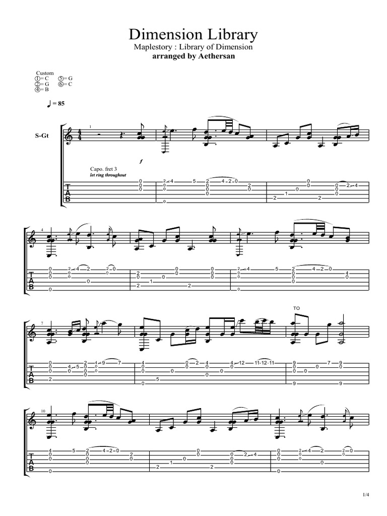 Dimension Library Guitar | PDF | Chordophones | String Instruments