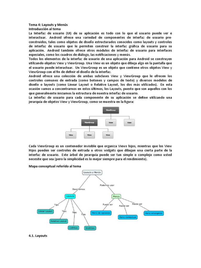 Tema 4 | PDF | Xml | Interfaces gráficas de usuario