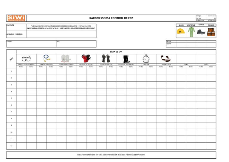 06) Kardex EPP | PDF