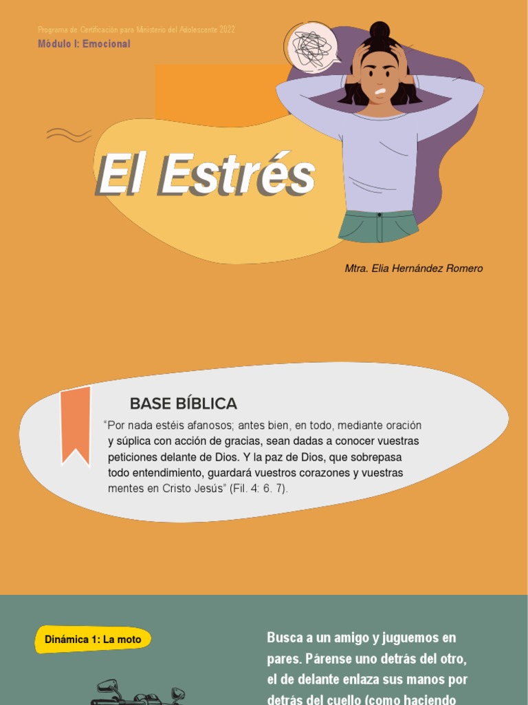 El Estres | PDF | Estrés (biología) | Oración