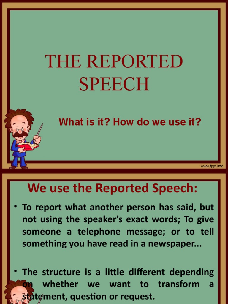 Reported Speech66 | PDF | Languages | Foreign Language Studies