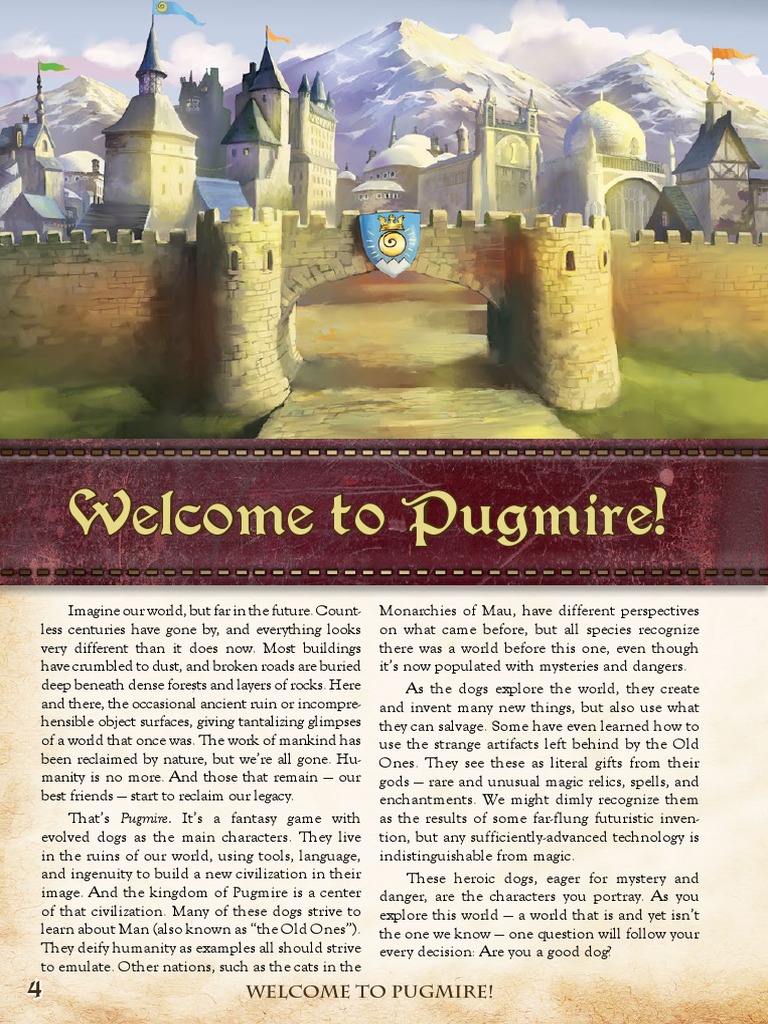 Pugmire: A Dog's Adventure Guide | PDF