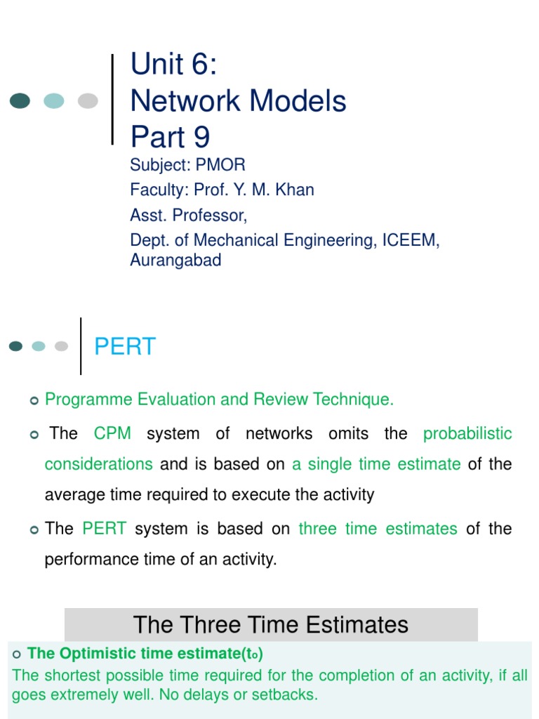 Network Models Part 9 Pdf Variance Standard Deviation