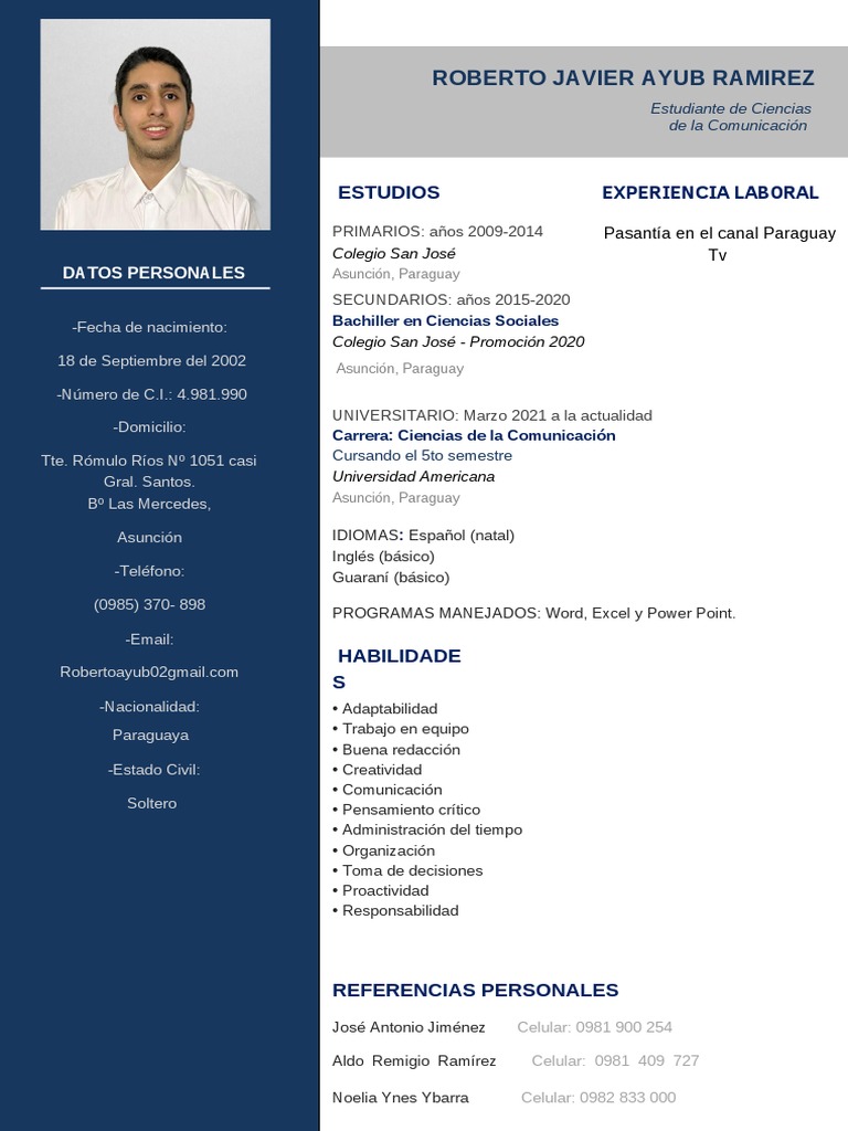 CV Roberto Ayub 2023 | PDF