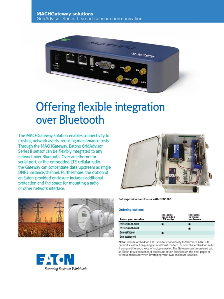 Machgateway Solutions Pa910009en | PDF | Computer Network | Embedded System