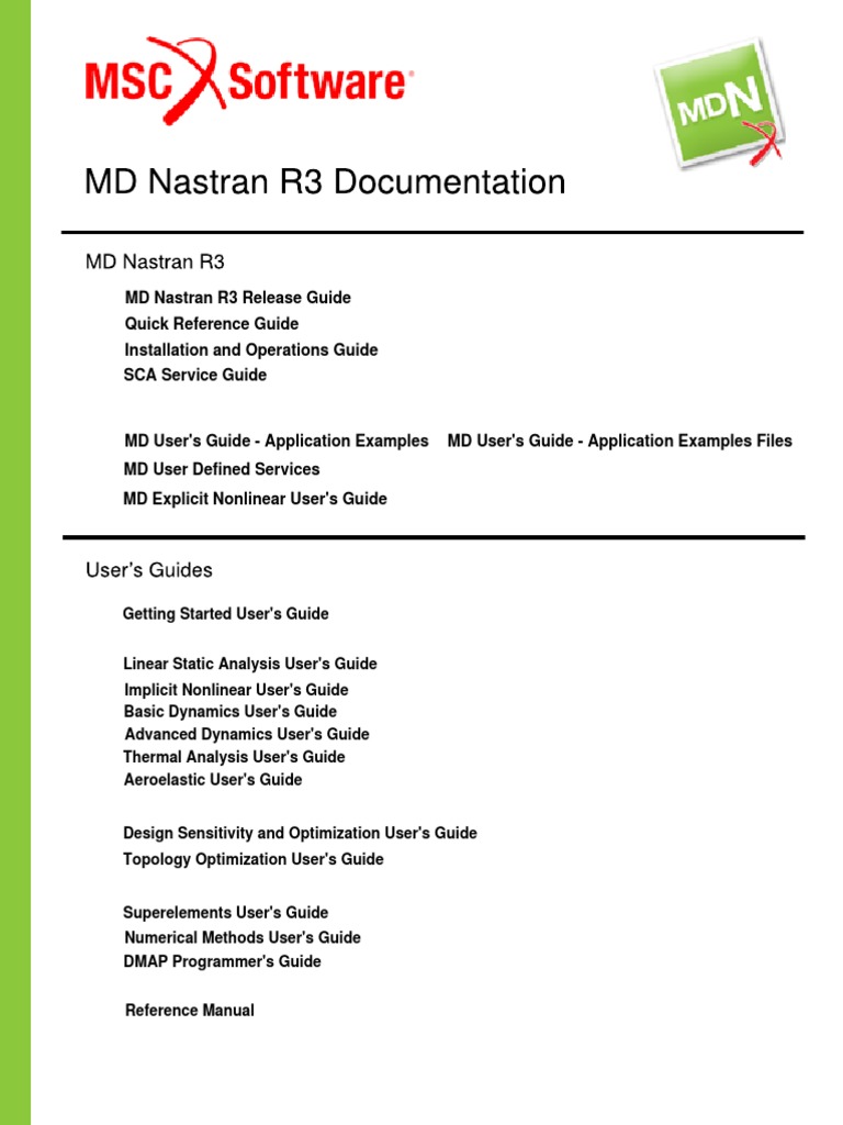 Nastran Library | PDF