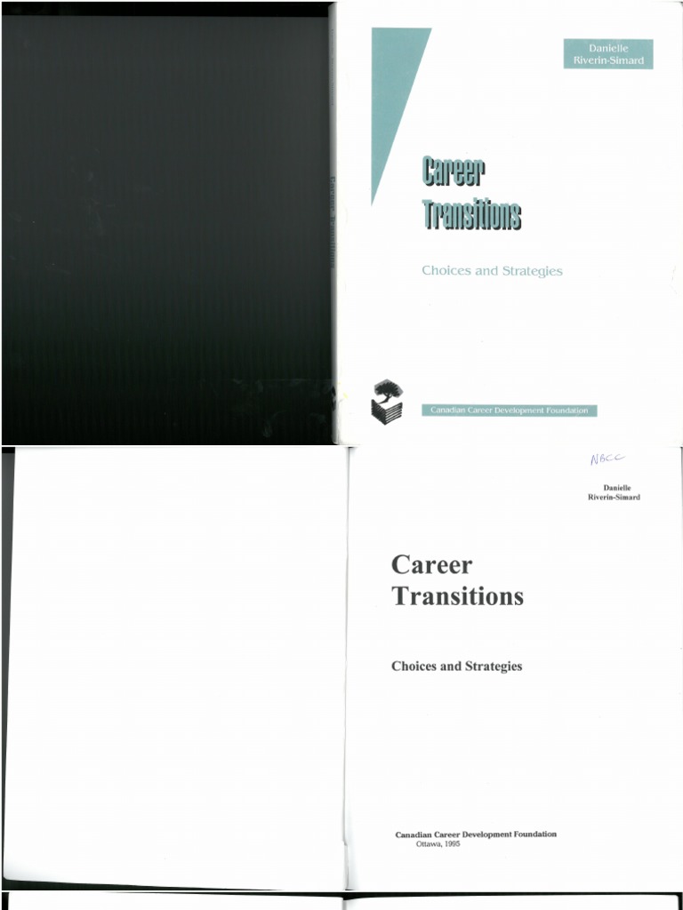 Career Transitions Choices&strategies | PDF