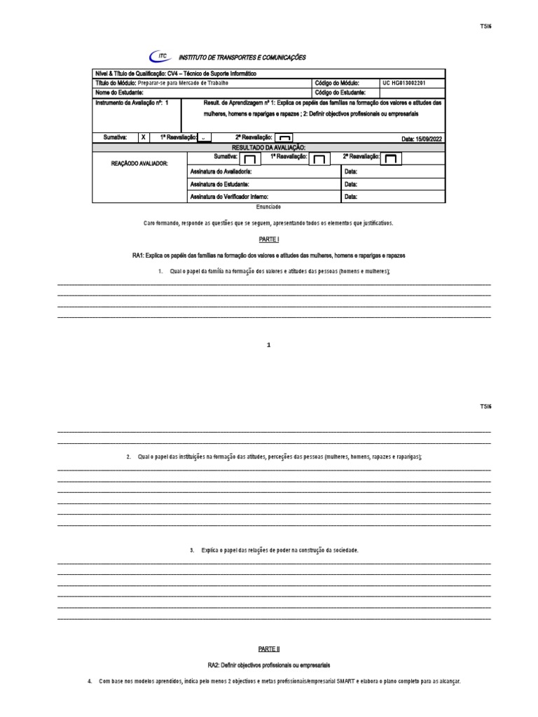 1 Sumativa - PPMT 2022 | PDF