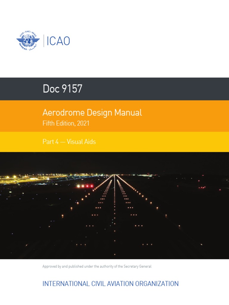 ICAO (DOC9157) - Aerodrome Design Manual, Part 4 - Visual Aids (5th, 2021) | PDF | Optical ...