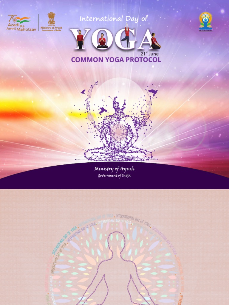 Common Yoga Protocol for IDY 2022 | PDF | Hatha Yoga | Physical Exercise
