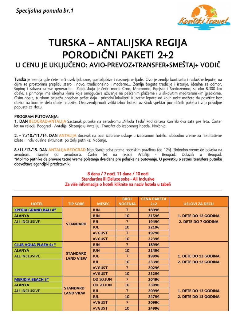 Akcija Porodicni Paketi | PDF