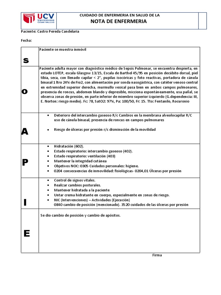 Sepsis Pulmonar | PDF