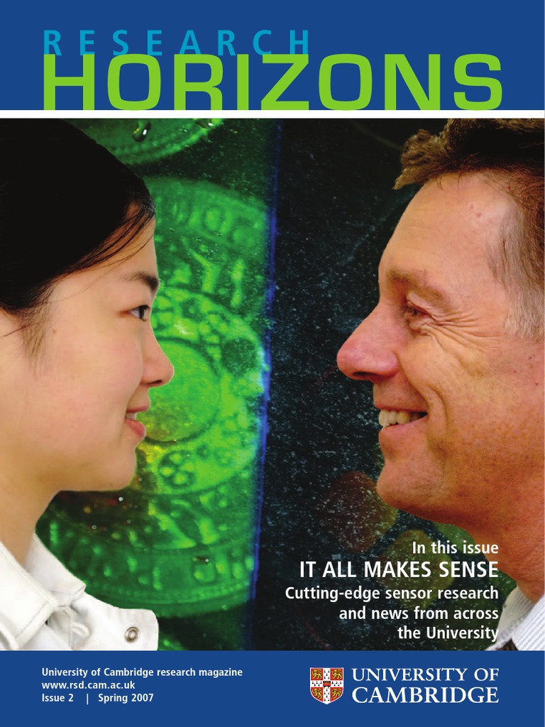 Issue 02 Research Horizons - Novel Sensor Technologies and Applications ...