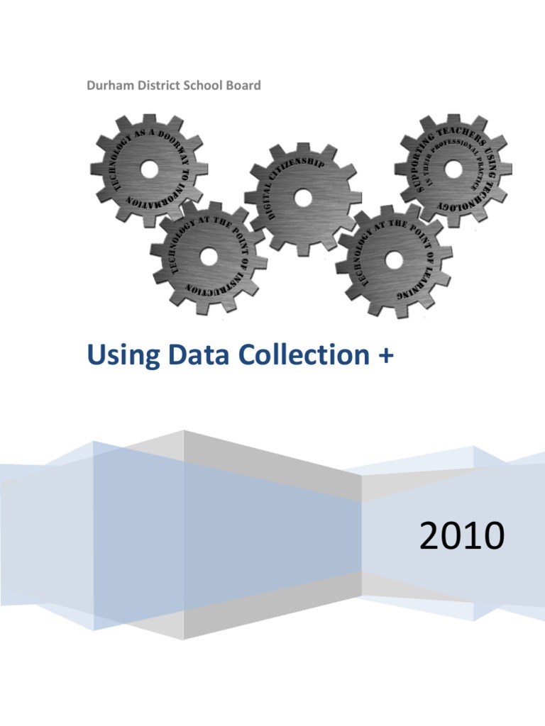 Data Collection Teachers Guide | PDF | Login | Data