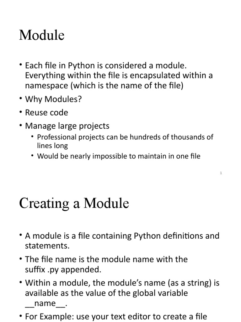 Understanding Python Modules and Imports | PDF | Computer File | Namespace