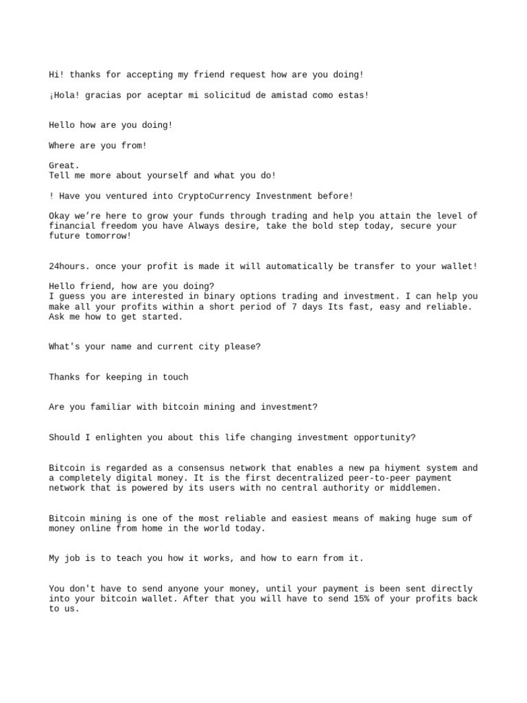 Binary Options Format | PDF | Cryptocurrency | Bitcoin