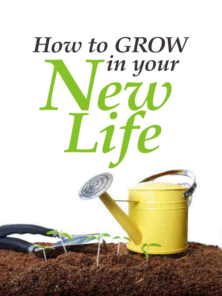 How To Grow in Your New Life (A5) | PDF | Jesus | Baptism