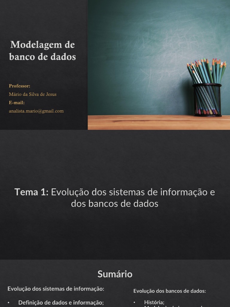 Modelagem de Dados | PDF | Modelo relacional | Base de dados relacional
