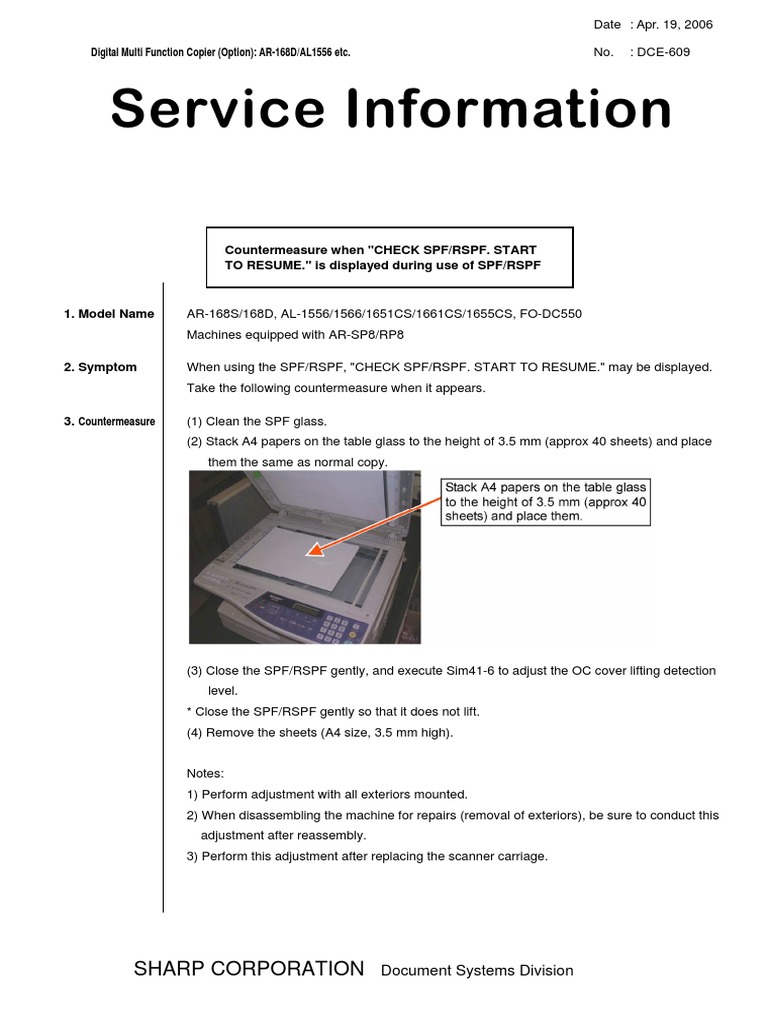 Ajuste Bandeja SRPF | PDF
