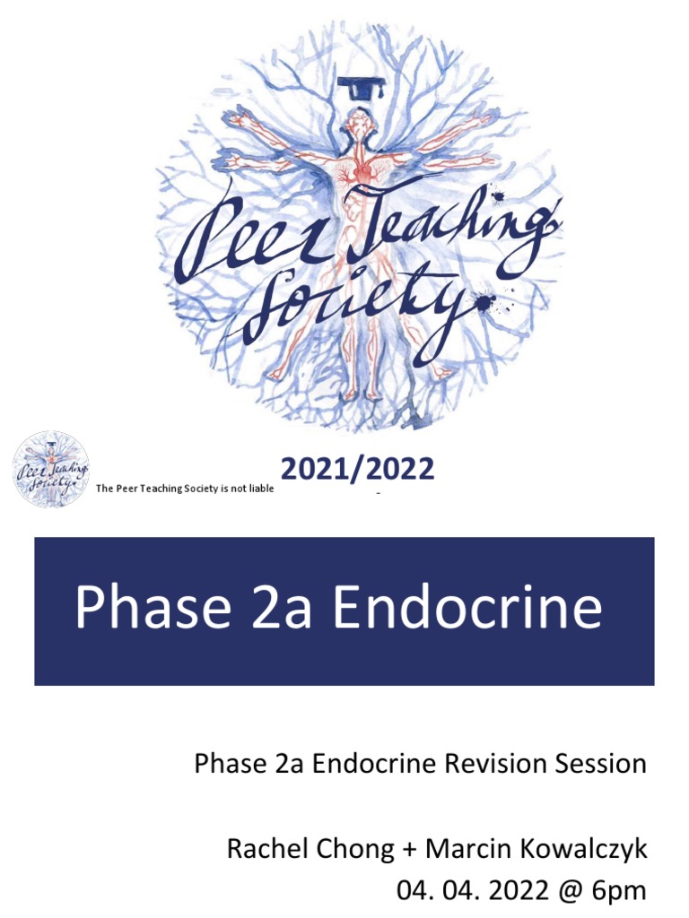 Phase 2a Endocrinology - Sba Saq Session 2 | PDF | Hypothyroidism | Adrenal Gland