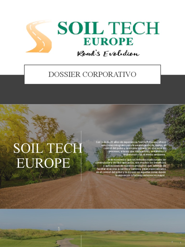 Dossier Completo de Soil Tech Europe | PDF | Entorno natural