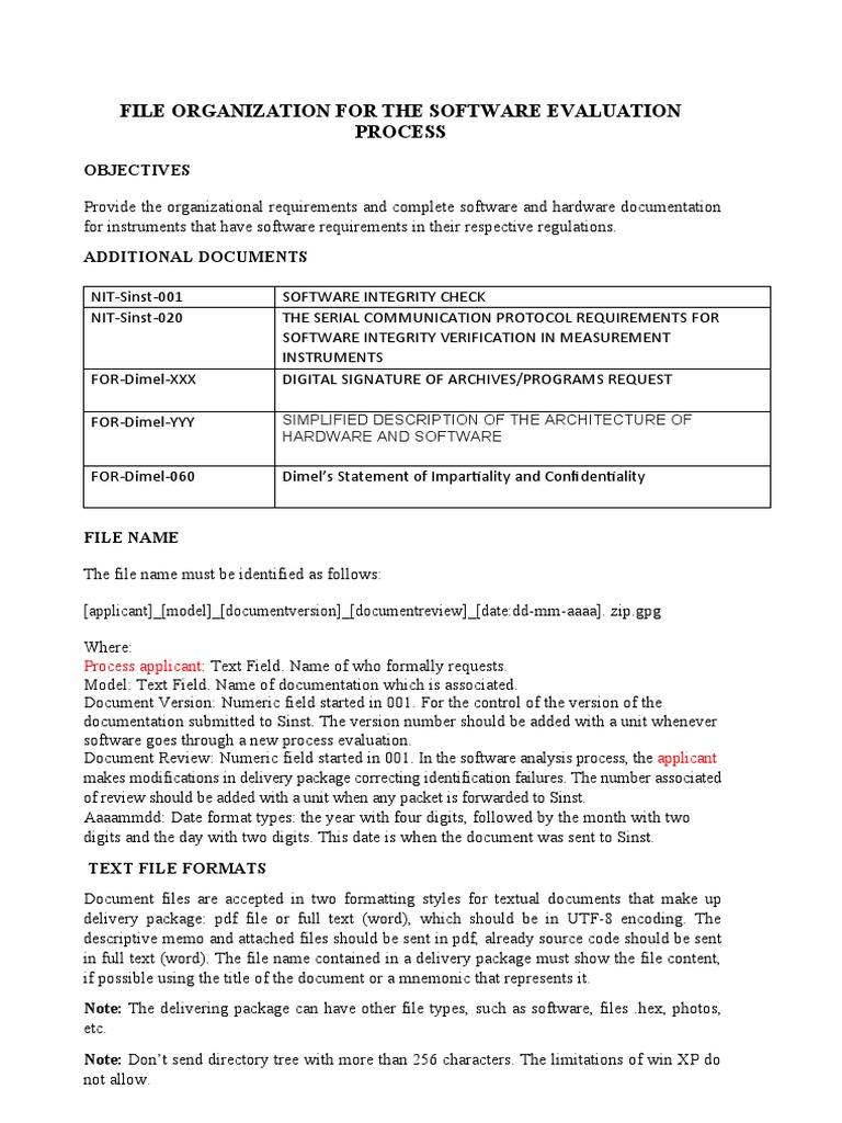 Software Evaluation File Organization Guide | PDF | Software | Programming